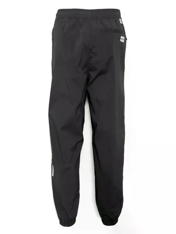 AAPE BY *A BATHING APE Logo-patch Pants - Grey