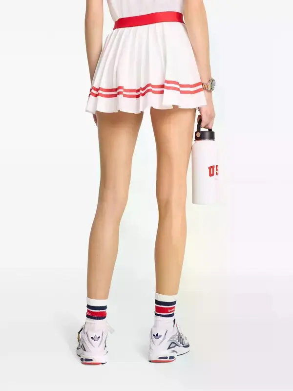 SPORTY & RICH Serif Pleated Skirt