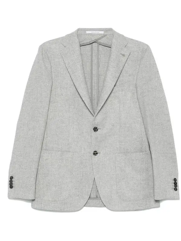 Tagliatore Single-breasted Blazer - Grey