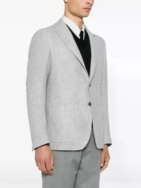 Tagliatore Single-breasted Blazer - Grey