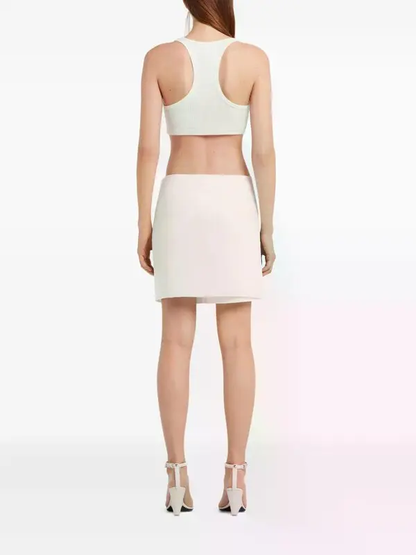 COURREGES Twist-detailing Top
