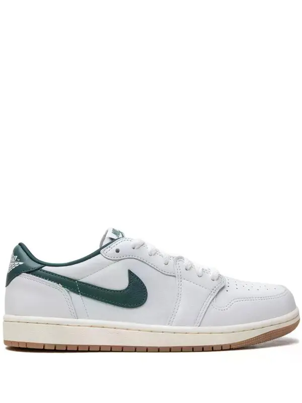 JORDAN Air 1 Low Oxidized Green Sneakers - White