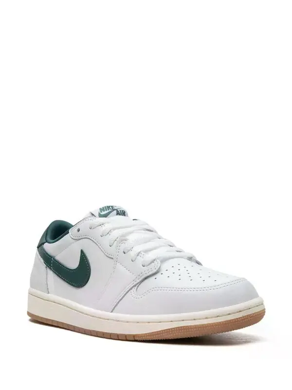 JORDAN Air 1 Low Oxidized Green Sneakers - White