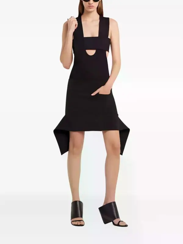 COURREGES Belted Mini Skirt