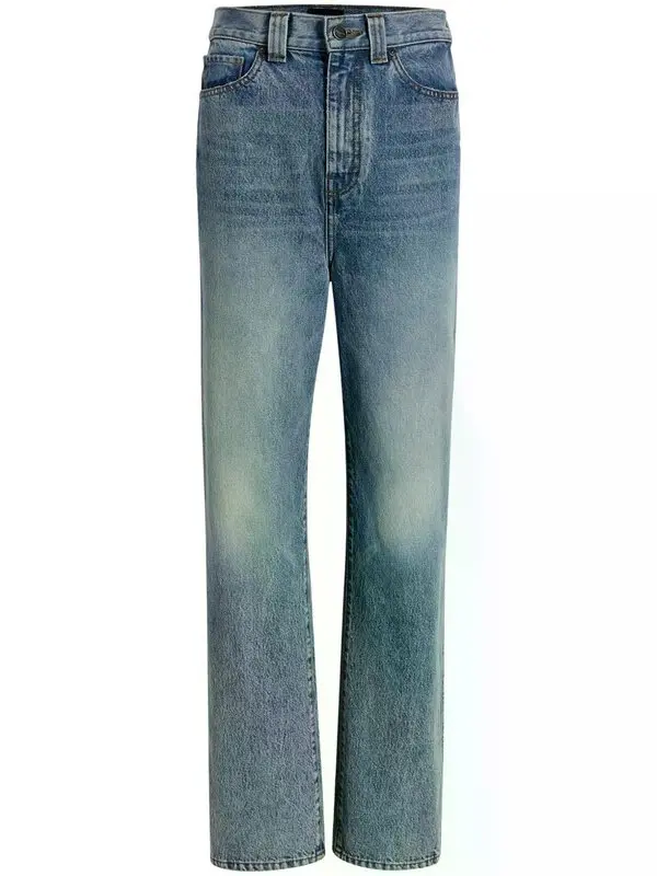 Khaite Albi High-rise Tapered Jeans