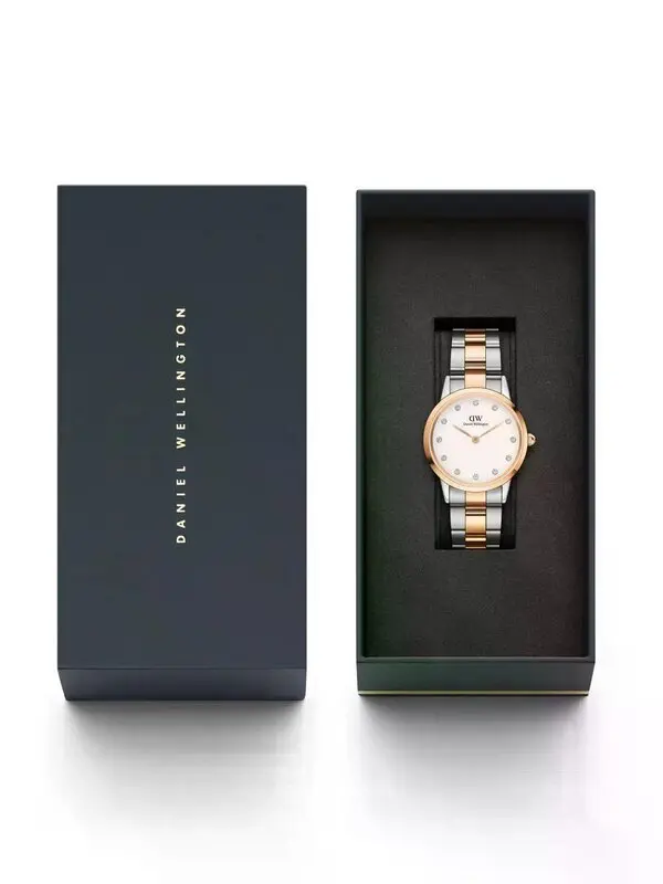 DANIEL WELLINGTON Iconic Link Lumine 32mm Watch - White