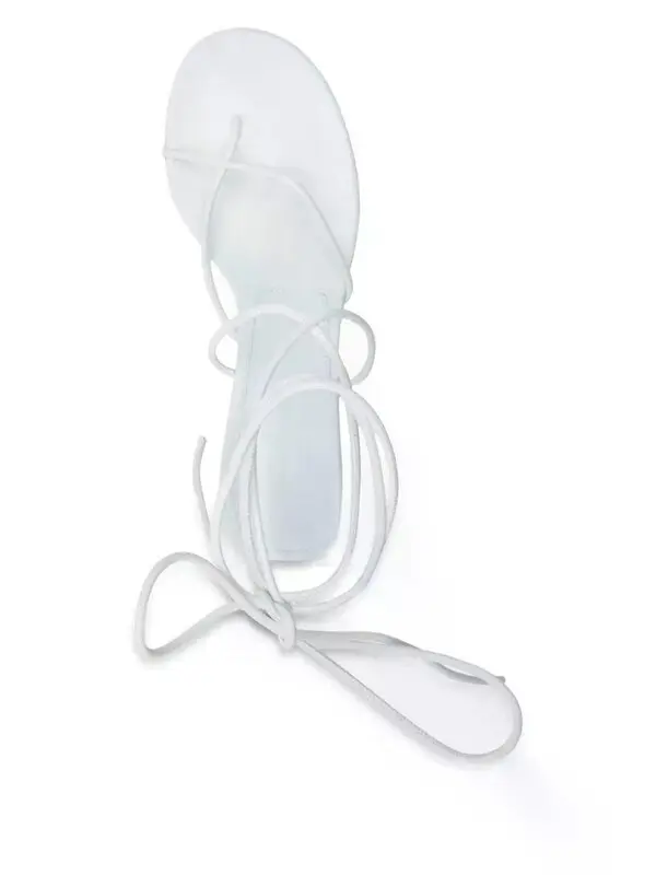 Proenza Schouler Tie-fastening Sandals - White