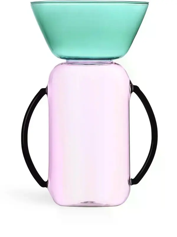 ICHENDORF MILANO Medium Gelée Glass Vase - Pink
