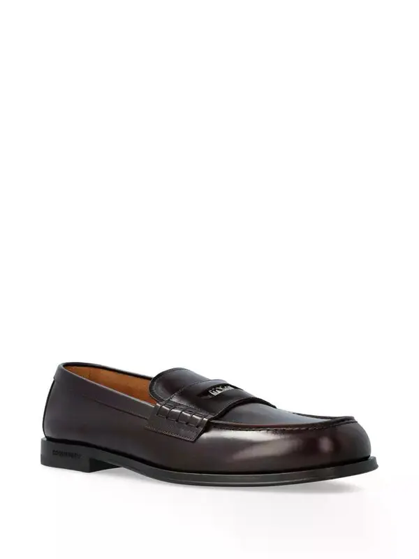 Dsquared2 Neoclassic Leather Penny Loafers