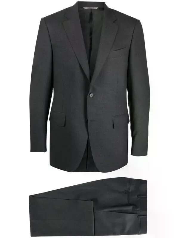 Canali Two Piece Single Breasted Suit - Grey