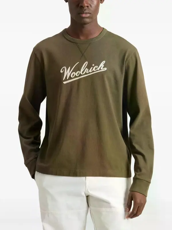 Woolrich Embroidered-logo Cotton T-shirt