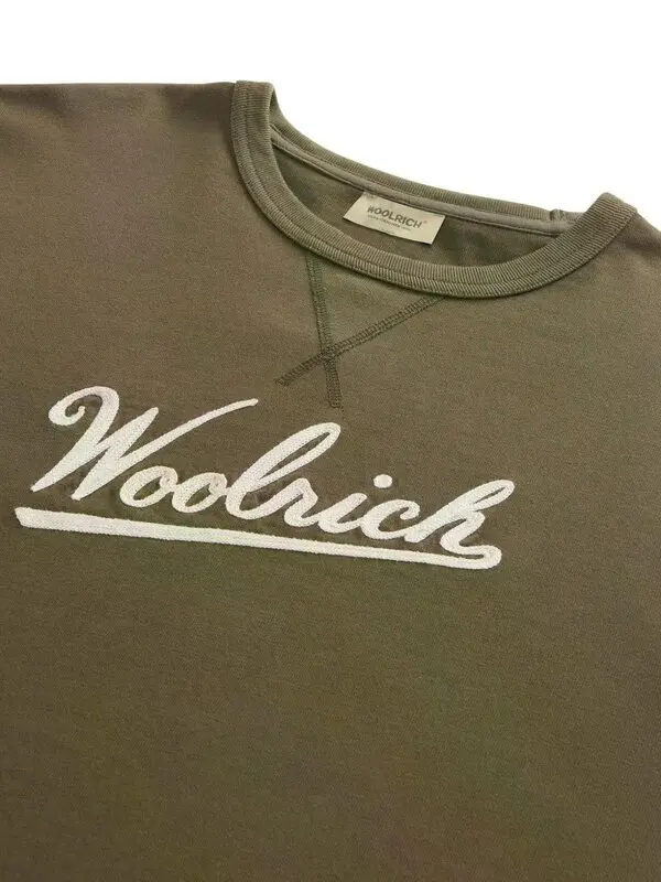 Woolrich Embroidered-logo Cotton T-shirt
