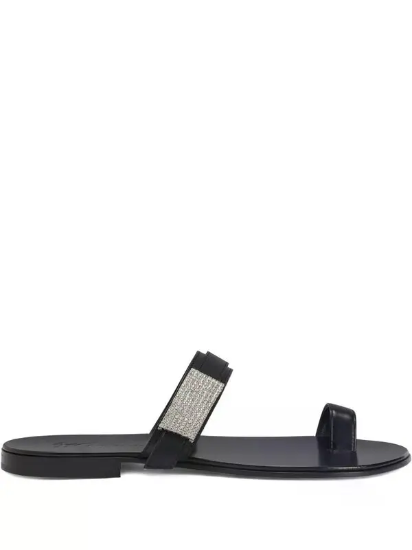 GIUSEPPE ZANOTTI Flavien Leather Sandals