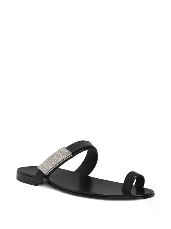 GIUSEPPE ZANOTTI Flavien Leather Sandals