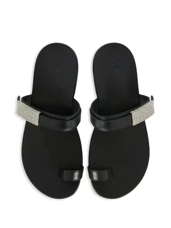 GIUSEPPE ZANOTTI Flavien Leather Sandals