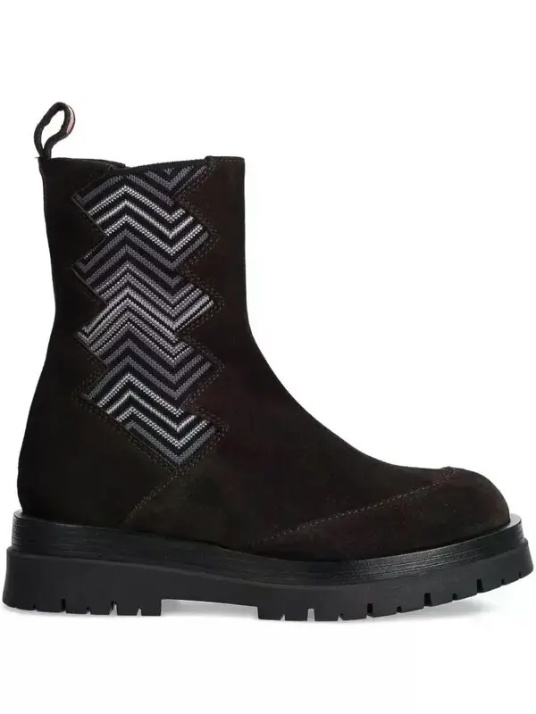 Missoni Suede Chelsea Boots