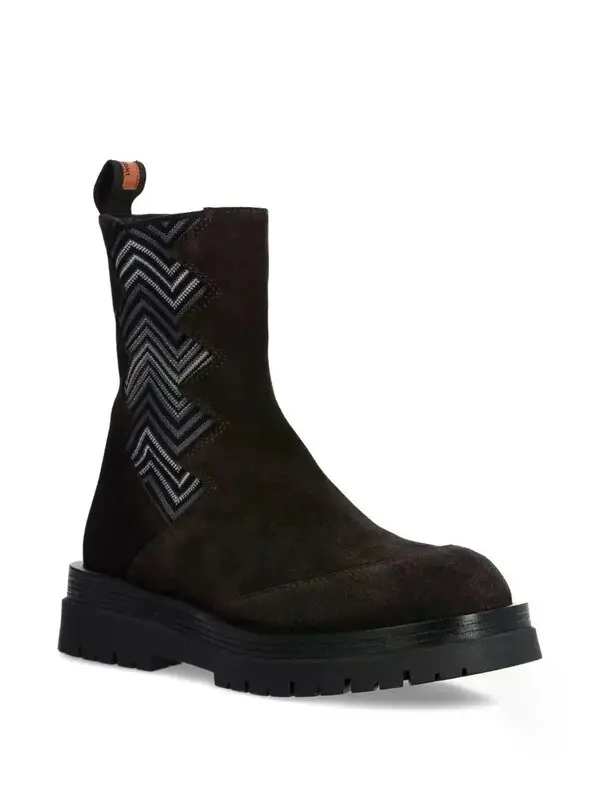 Missoni Suede Chelsea Boots