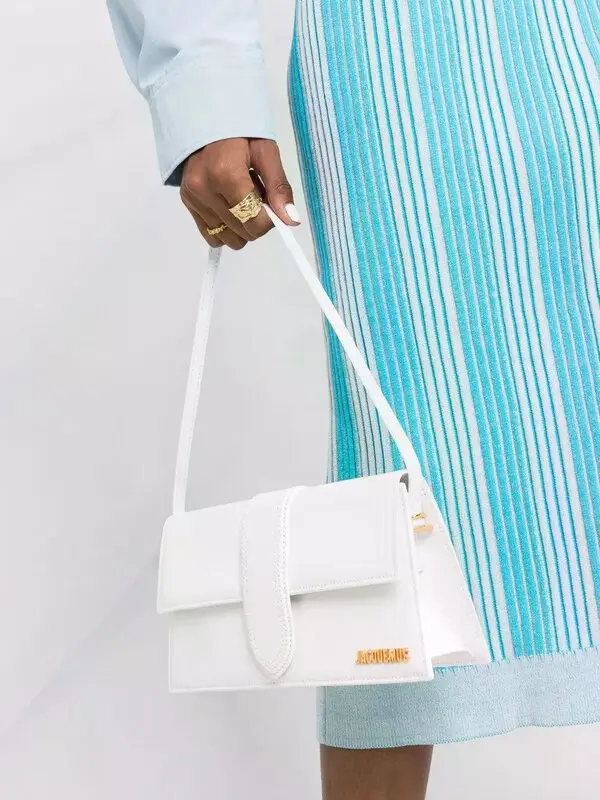 Jacquemus Le Bambino Long Shoulder Bag - White