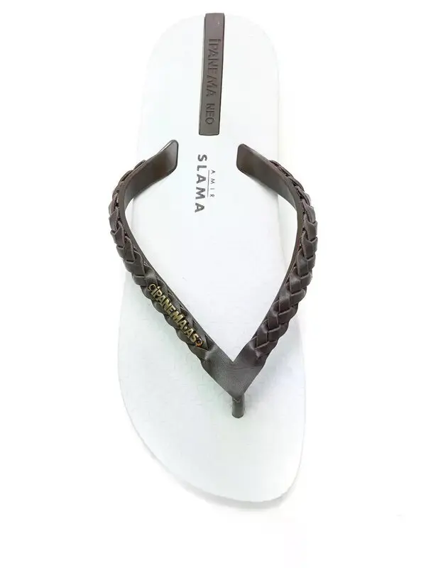 AMIR SLAMA Confortável Flip Flops