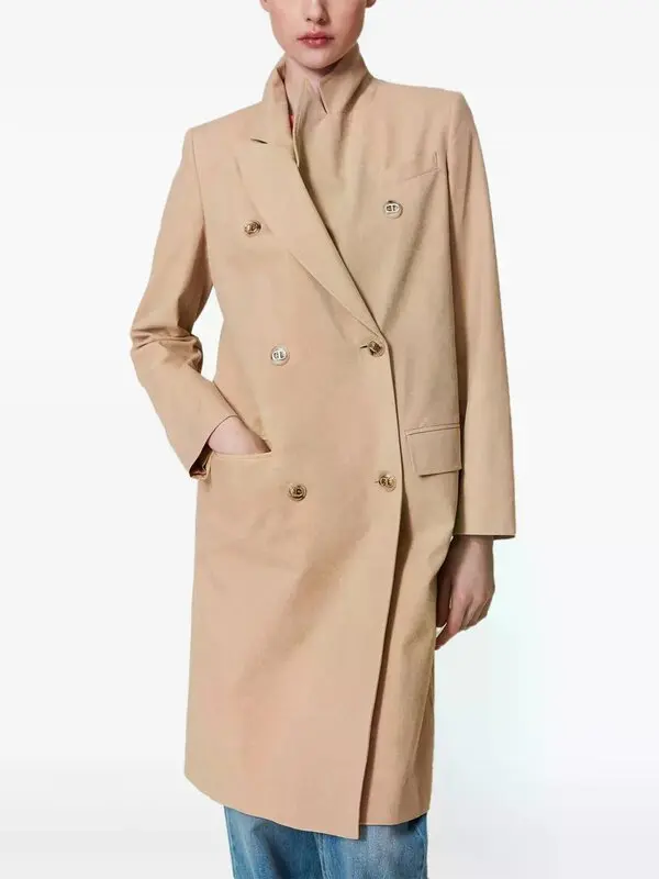 TWINSET Double-breasted Trench Coat