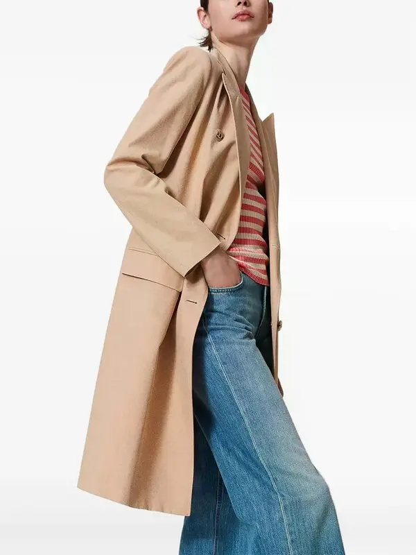 TWINSET Double-breasted Trench Coat