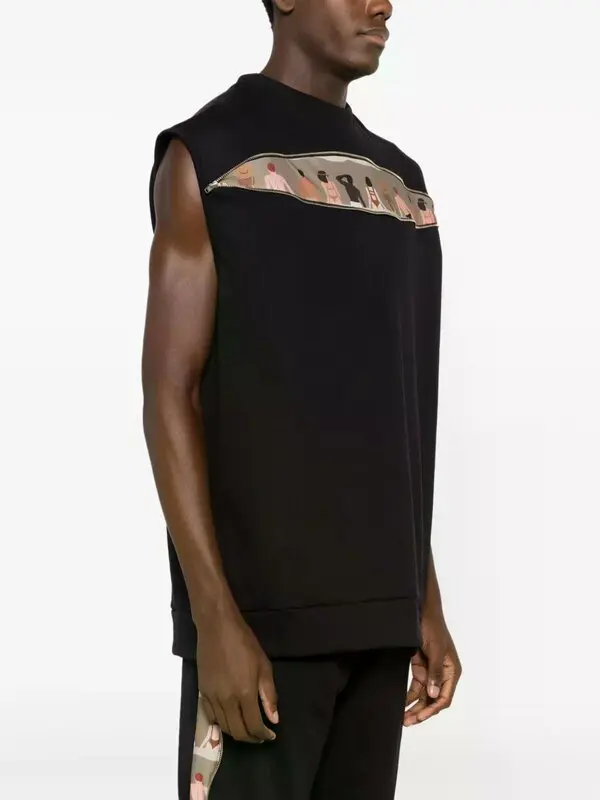 AMIR SLAMA Graphic-print Tank Top