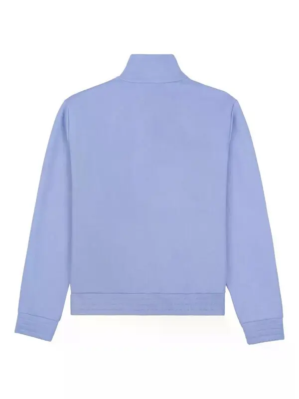 SPORTY & RICH Logo-print Zip-fastening Jacket