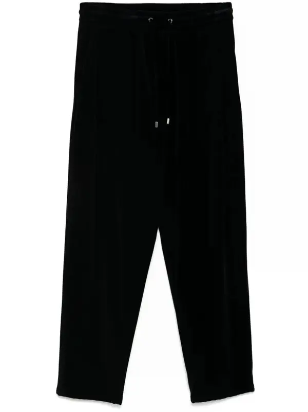 Giorgio Armani Chenille Drawstring Trousers