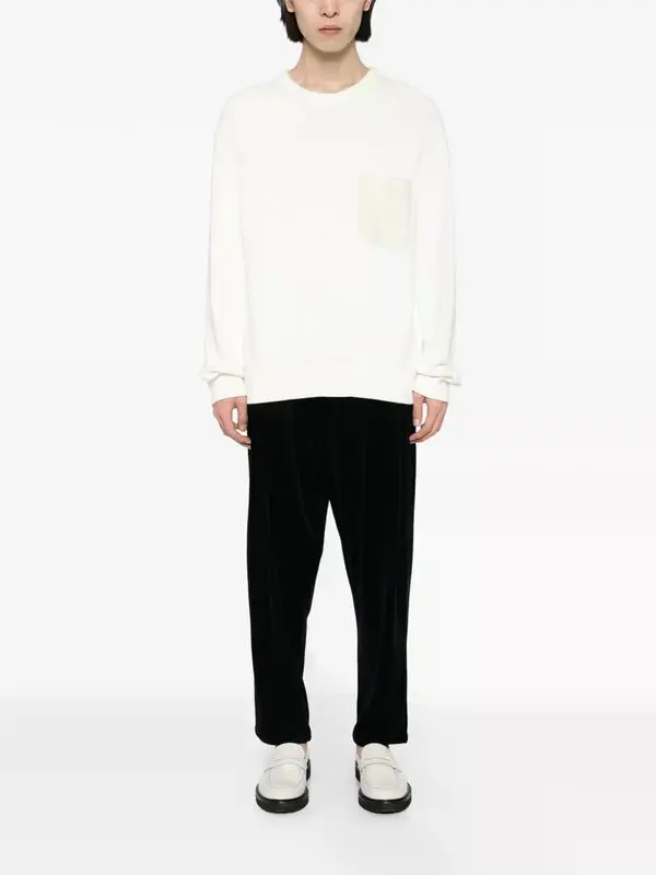 Giorgio Armani Chenille Drawstring Trousers