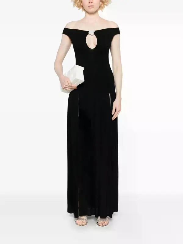 MANURI Coco Maxi Dress - Black