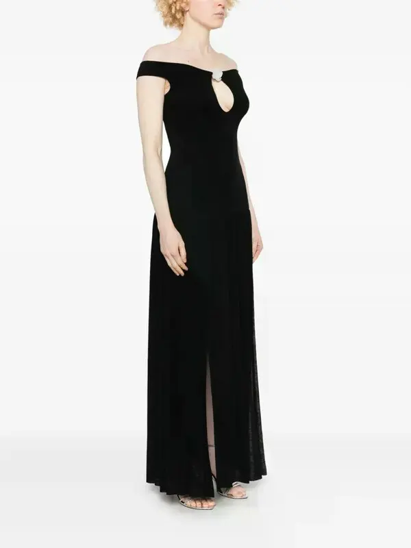 MANURI Coco Maxi Dress - Black