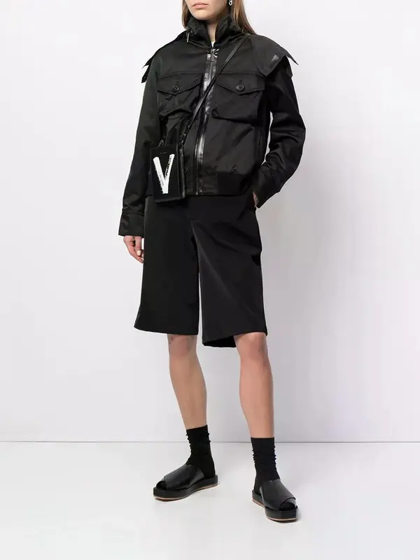PORTS V Pocket Front Bomber Jacket