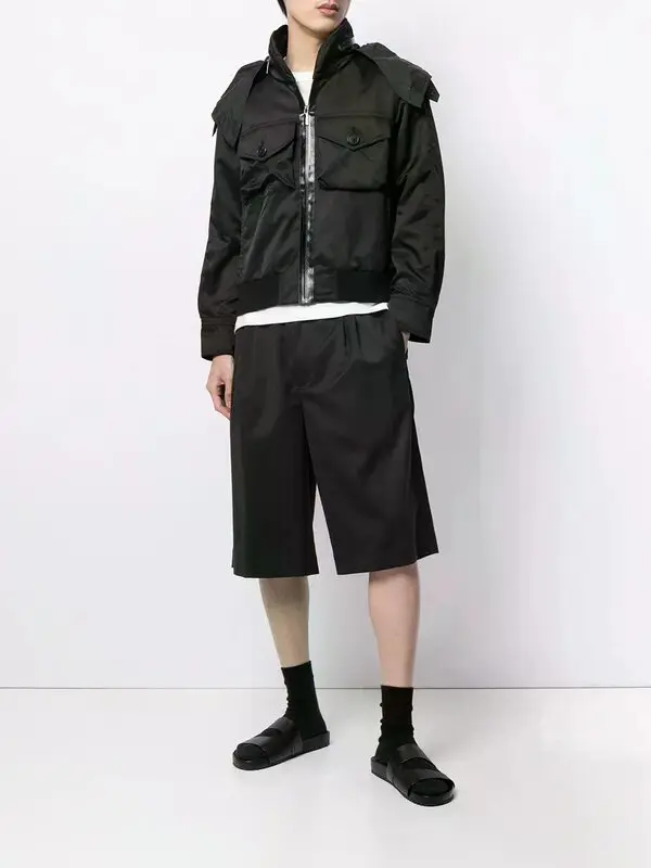 PORTS V Pocket Front Bomber Jacket