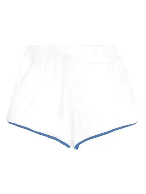 Sporty & Rich Prince Sporty Cotton Track Shorts