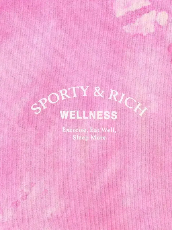 Sporty & Rich Wellness Studio Tie-dye T-shirt