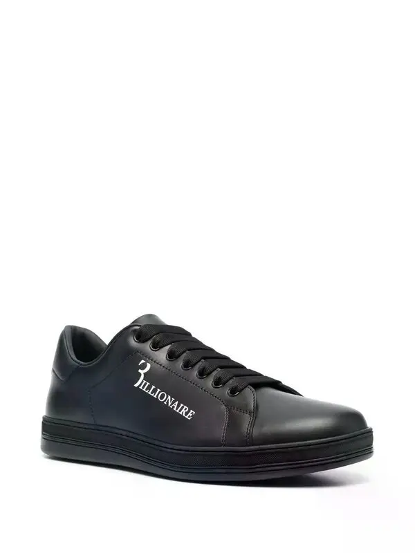 BILLIONAIRE Logo-print Low-top Sneakers