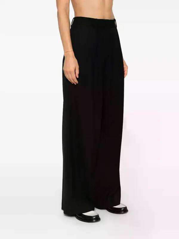 P.a.r.o.s.h Liliuxy Wide Leg Trousers - Black