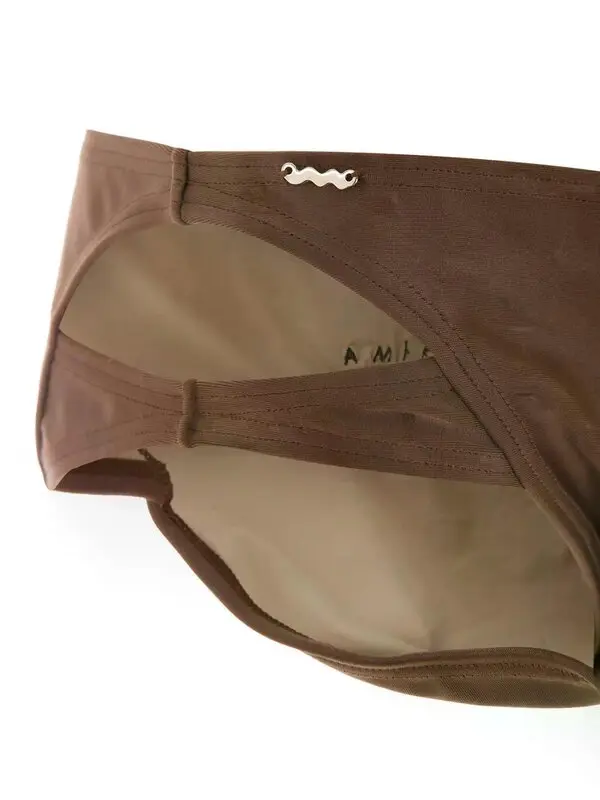 AMIR SLAMA Plain Swim Trunks