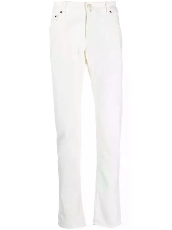 MOORER Straight-leg Jeans - White