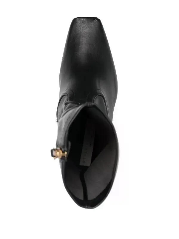 Stella McCartney Cowboy 80mm Ankle Boots - Black