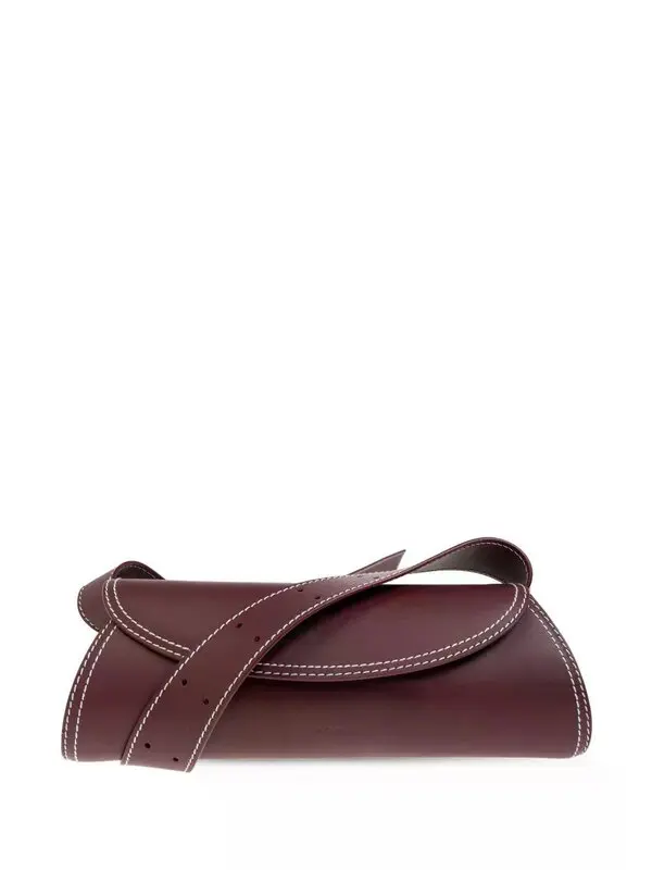 JIL SANDER Cannolo Shoulder Bag - Red
