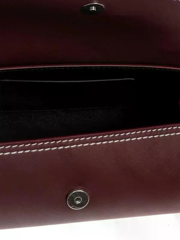 JIL SANDER Cannolo Shoulder Bag - Red