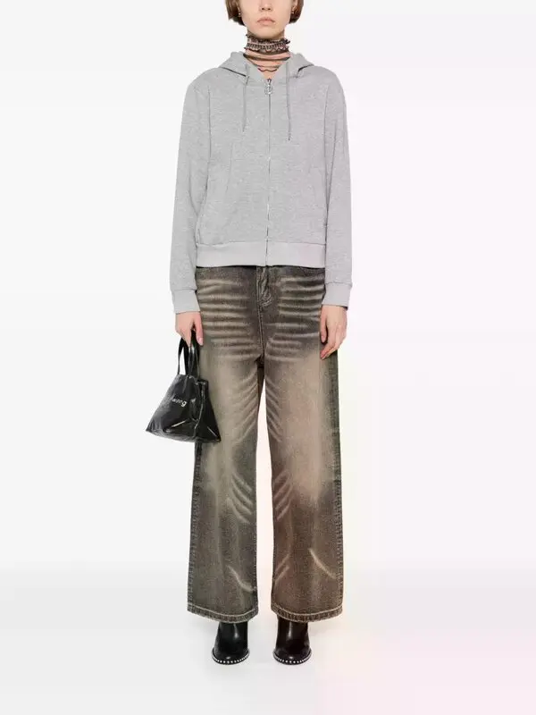 GROUND ZERO Whiskering-effect Jeans