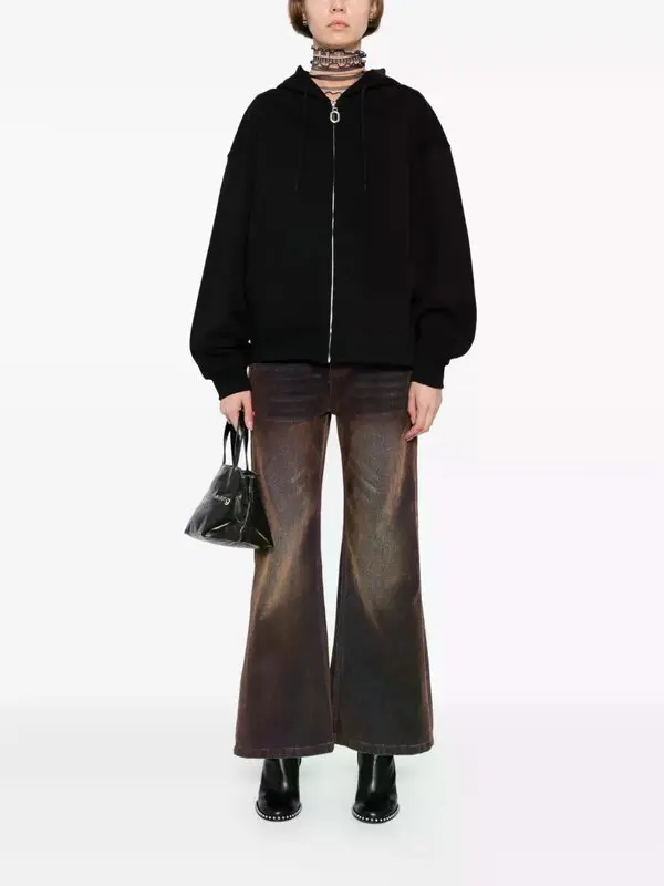 GROUND ZERO Cotton Flared Trousers