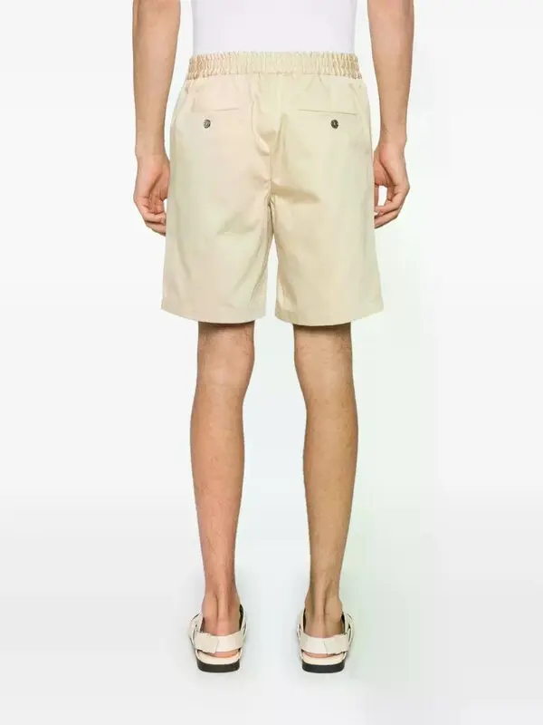 AMI Paris Cotton Chino Shorts - Neutrals