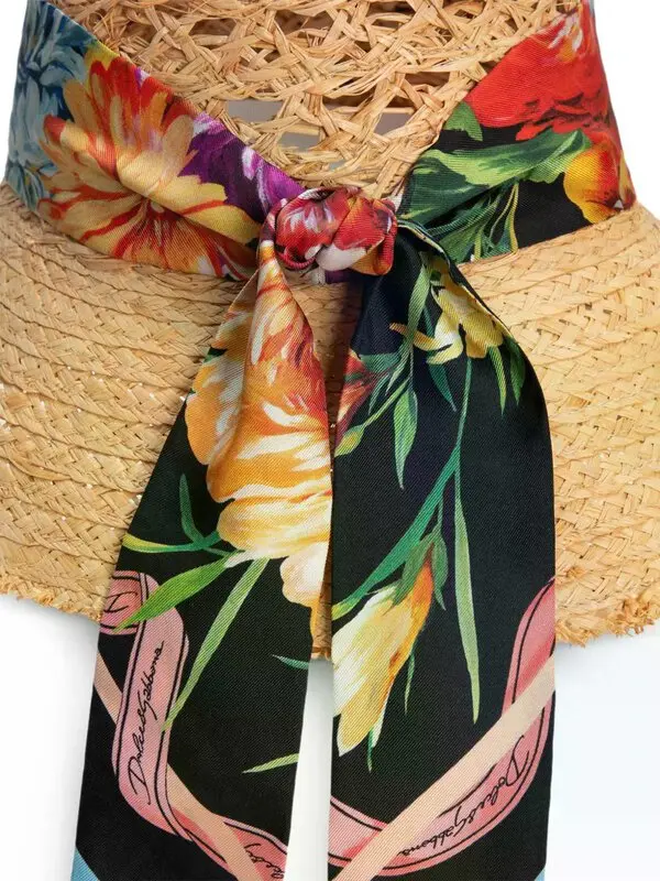 Dolce & Gabbana Straw Sun Hat