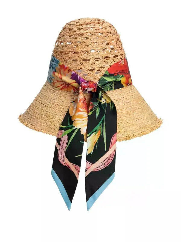 Dolce & Gabbana Straw Sun Hat