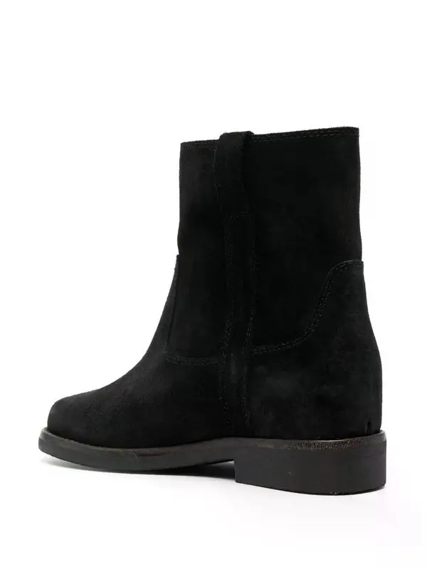 Isabel Marant Étoile Susee 30mm Suede Ankle Boots - Black