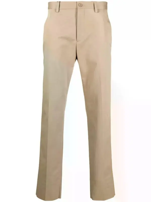 Etro Mid-rise Stretch-cotton Chinos