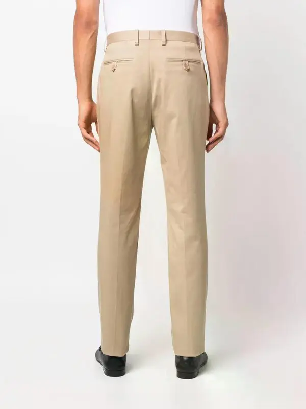 Etro Mid-rise Stretch-cotton Chinos
